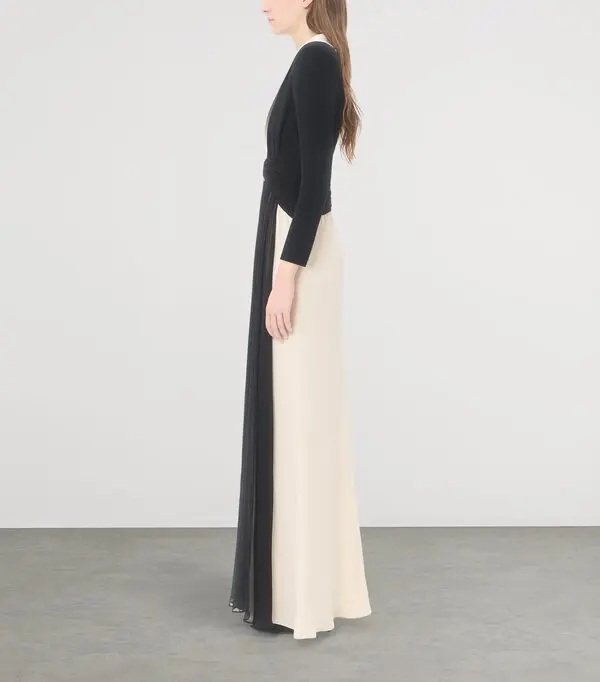 Valentino Garavani Silk Blazer Gown