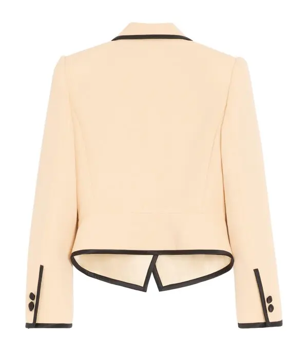 Valentino Garavani Virgin Wool Bow-tie Blazer