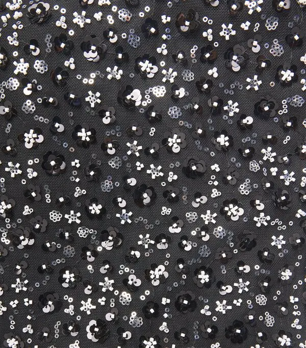 Maje Embellished Mini Sheath Dress