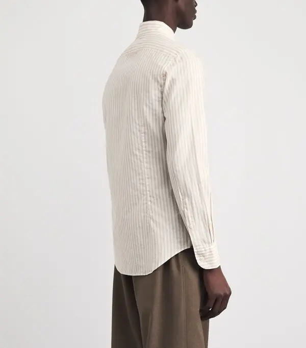 Corneliani Cotton Stripe Shirt