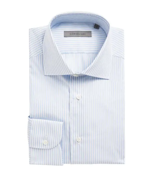 Corneliani Cotton Stripe Shirt