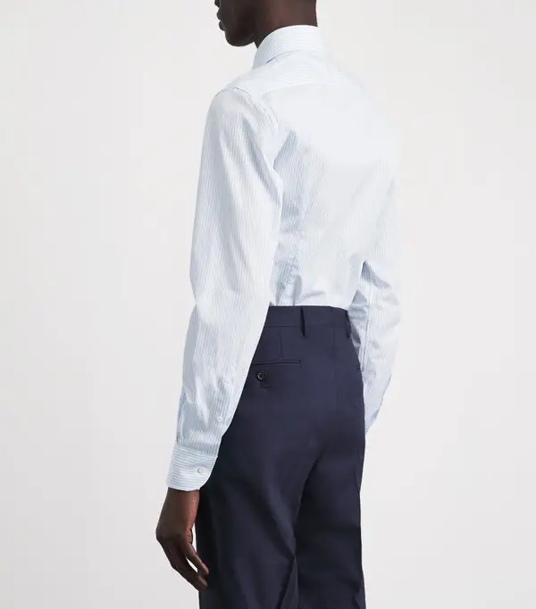 Corneliani Cotton Stripe Shirt