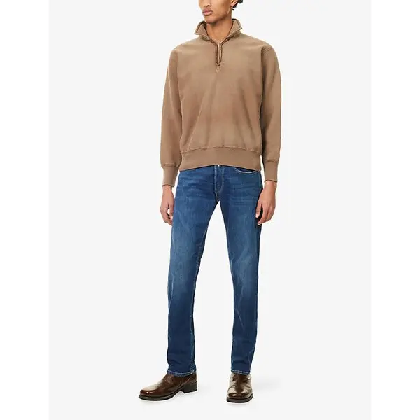 REPLAY Grover Slim-fit Denim Jeans - Dark Blue