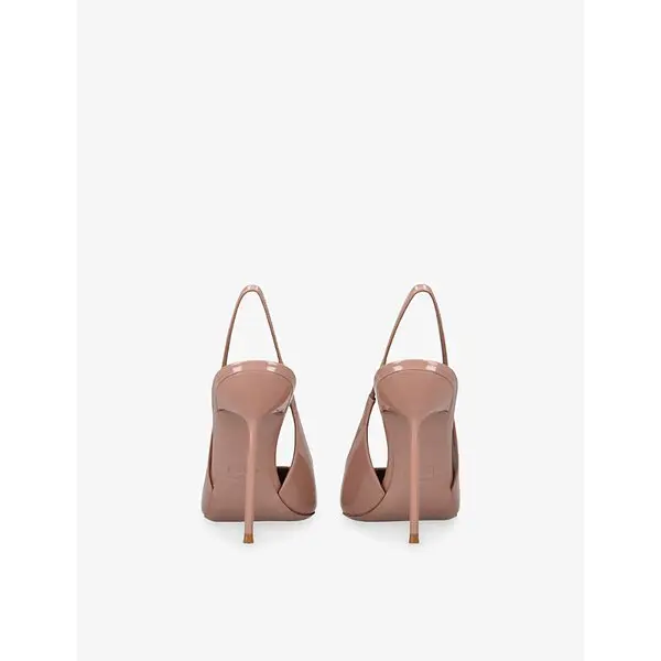 Paris Texas Lidia 105 Patent-leather Slingbacks - Blush