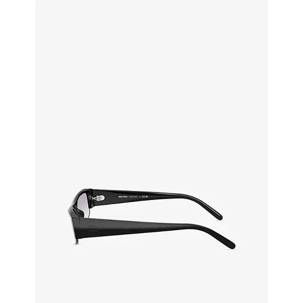 Miu Miu Rectangle-frame Acetate Optical Glasses