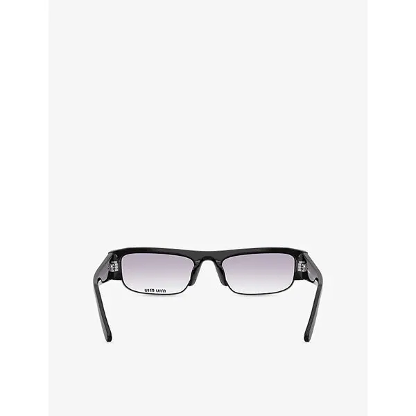Miu Miu Rectangle-frame Acetate Optical Glasses