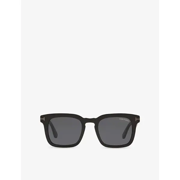 TOM FORD Ft0751-n Dax Square-frame Sunglasses - Black