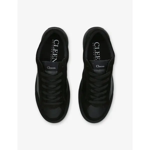 CLEENS Luxor Leather And Suede Trainers