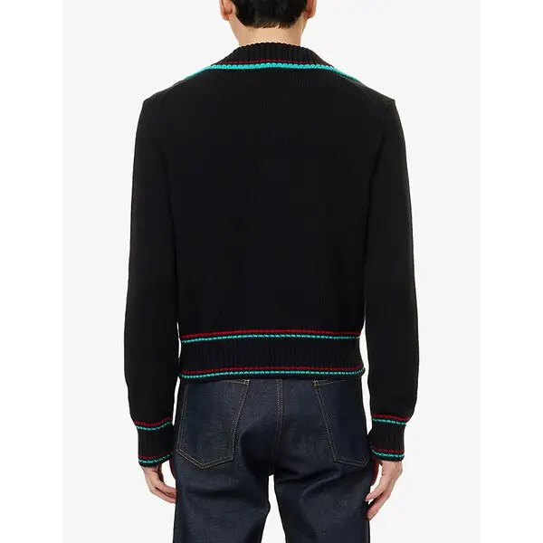 JW Anderson Wide-sleeve Single-breasted Wool Blazer