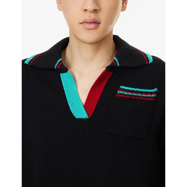 JW Anderson Wide-sleeve Single-breasted Wool Blazer