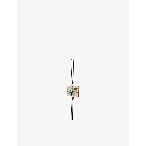 Loewe Newspaper Leather Bag Charm