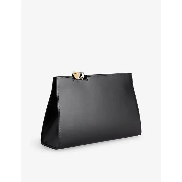 Jacquemus The Salon Charm Leather Shoulder Bag