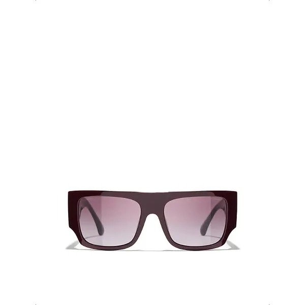 Chanel Ch5549 Square-frame Sunglasses - Red
