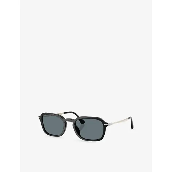 Persol Po3381s Square Frame Sunglasses - Black