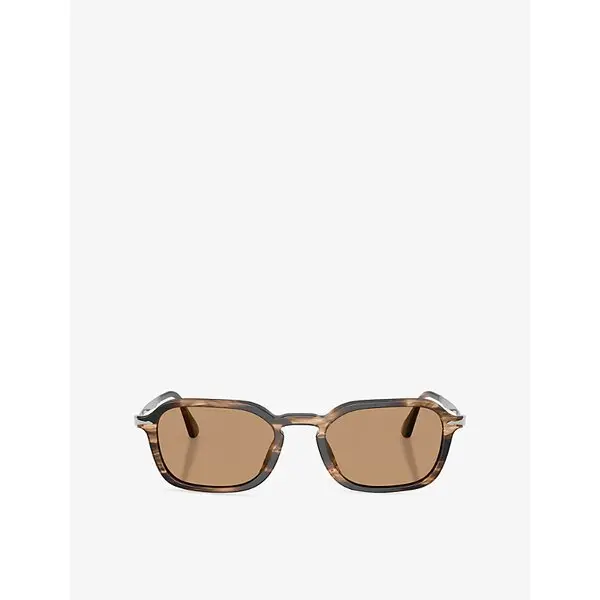 Persol Po3381s Square-frame Sunglasses - Brown