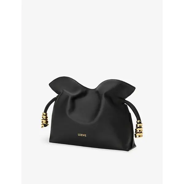 Loewe Flamenco Mini Leather Clutch Bag
