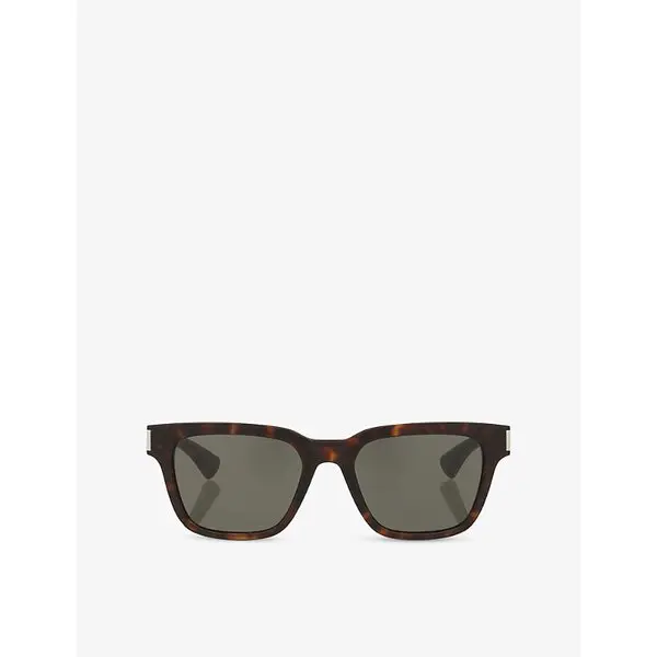 Saint Laurent Sl 790 Square-frame Sunglasses - Brown