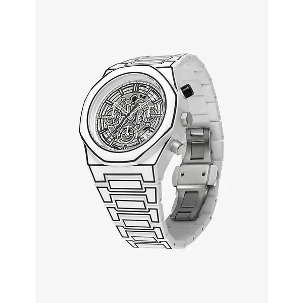 D1 MILANO Polychrono Sketch Polycarbonate Watch 40.5mm - White