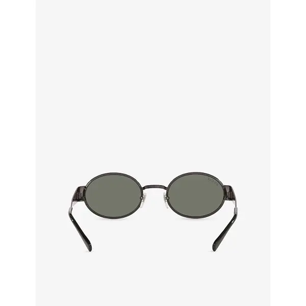 Gucci Gg1854s Round-frame Sunglasses - Silver