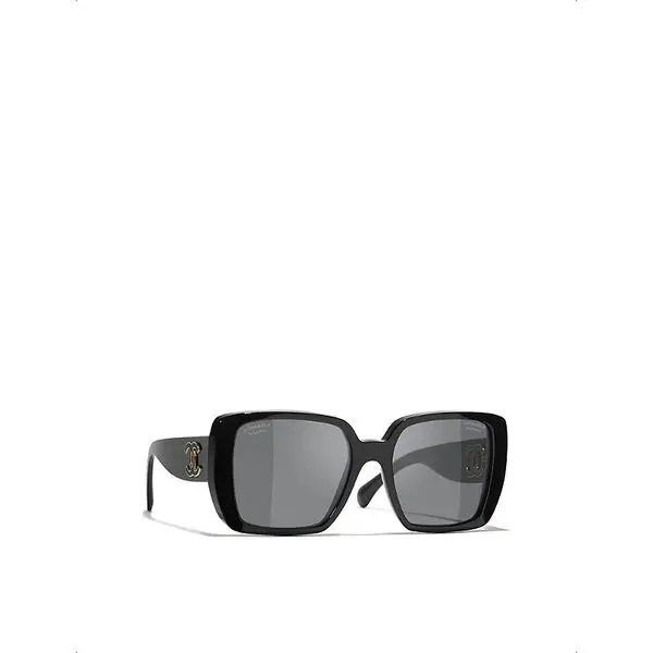 Chanel Ch5541 Polarised Square Sunglasses