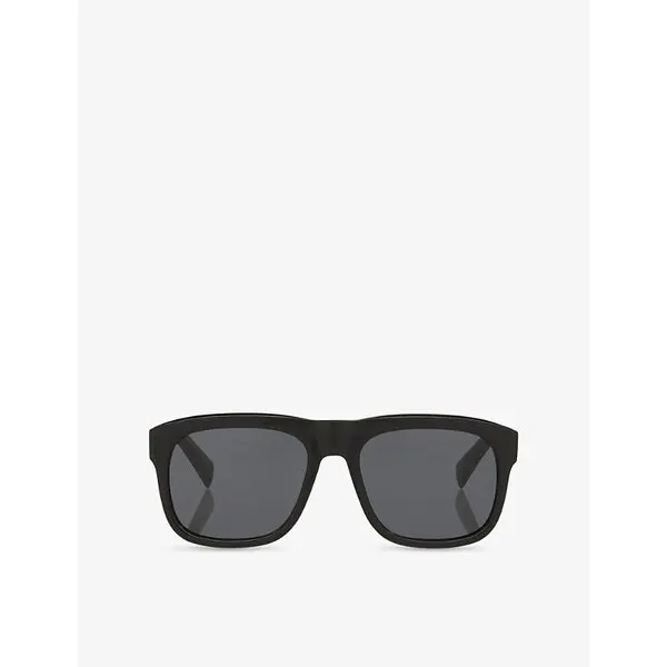 Saint Laurent Sl 558 Square Sunglasses - Black