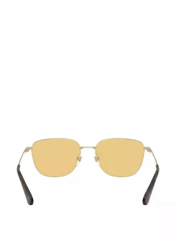 Burberry Square-frame Sunglasses - Gold