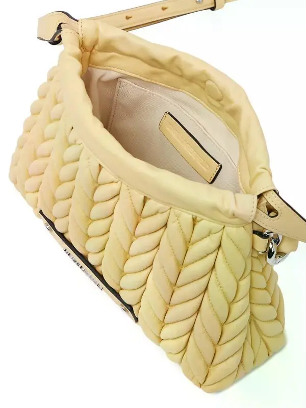 Karl Lagerfeld Small K/weave Crossbody Bag