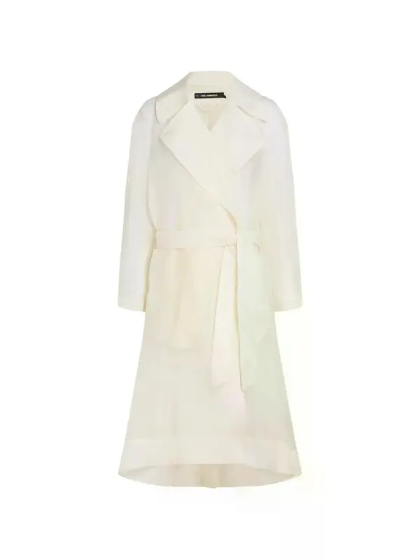 Karl Lagerfeld Organza Trench Coat