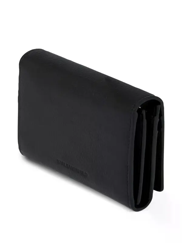 Karl Lagerfeld Medium K/autograph Bifold Wallet - Black