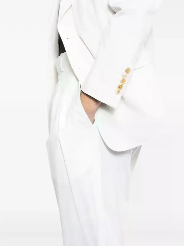 TOM FORD Pleated Trousers - White