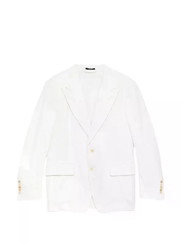 TOM FORD Single-breasted Blazer - White