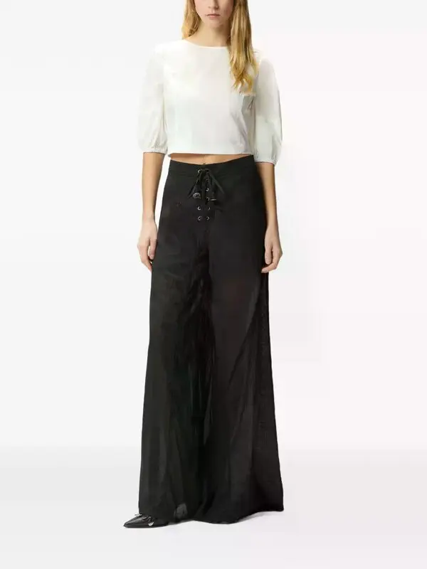 Pinko Puff Sleeve Blouse - White