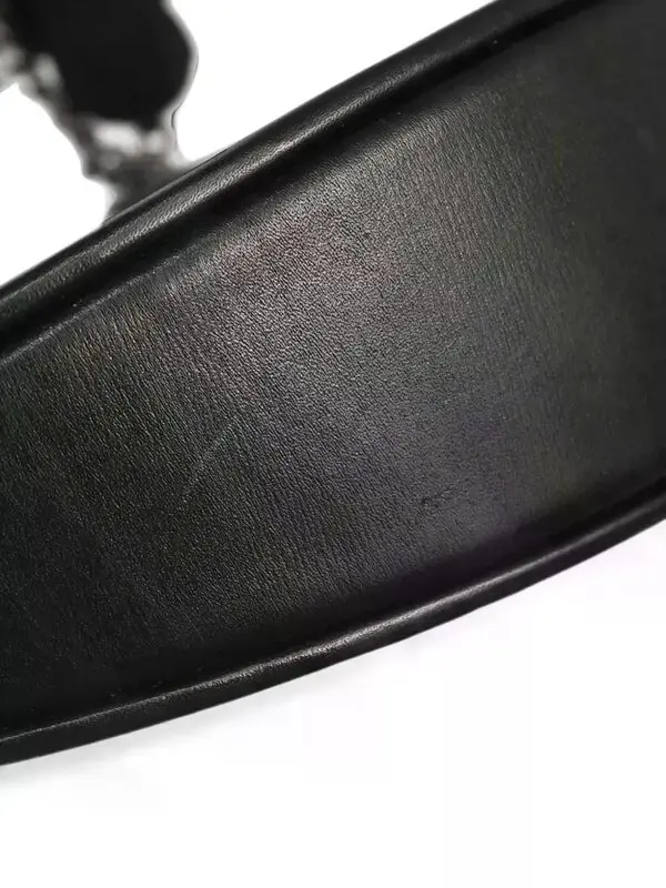 Saint Laurent 2018 Love Heart Leather Shoulder Bag - Black