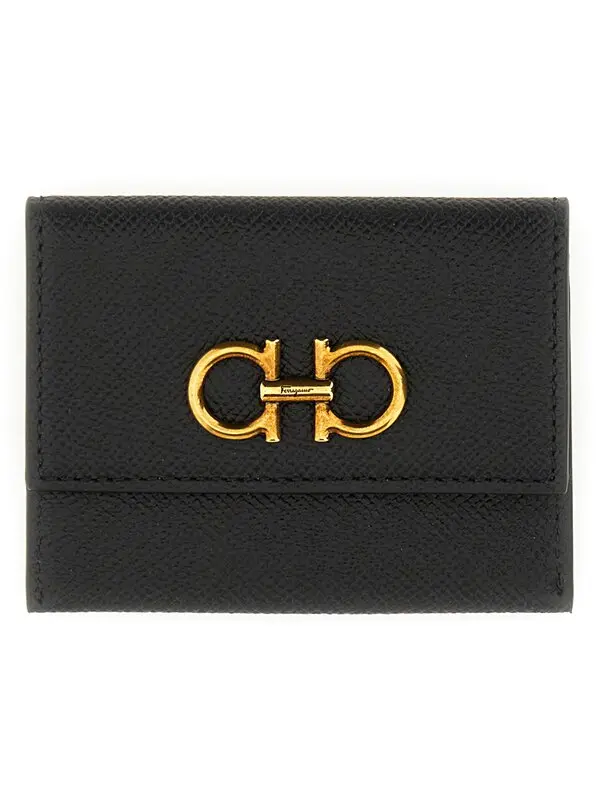 FERRAGAMO Card Holder Hooks - Black