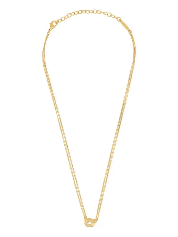 FERRAGAMO Hooks Pendant Necklace - Gold