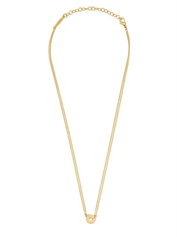 FERRAGAMO Hooks Pendant Necklace - Gold