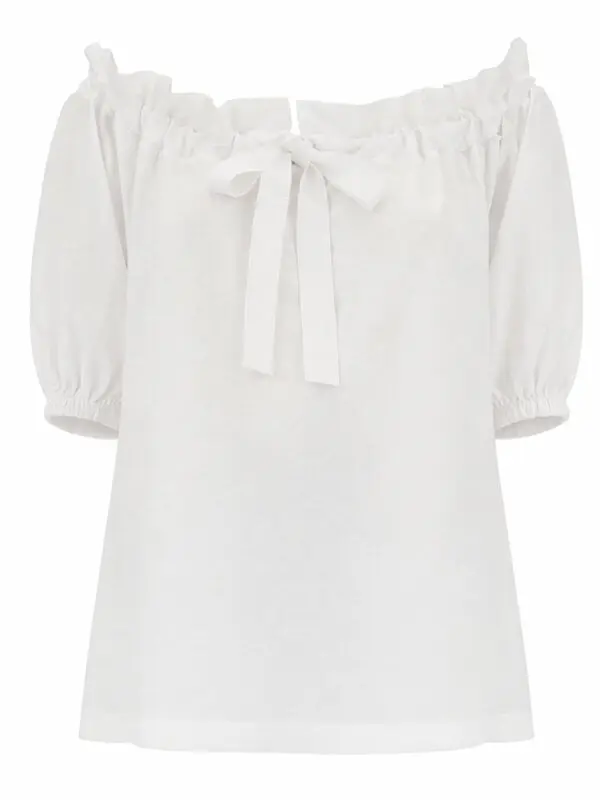 PATOU Volume Top - White