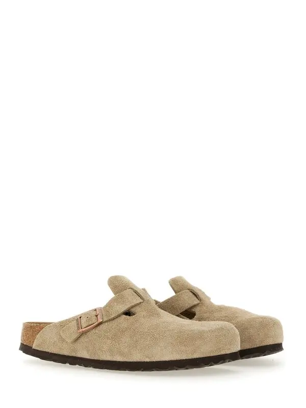 BIRKENSTOCK Boston Sabot - Beige
