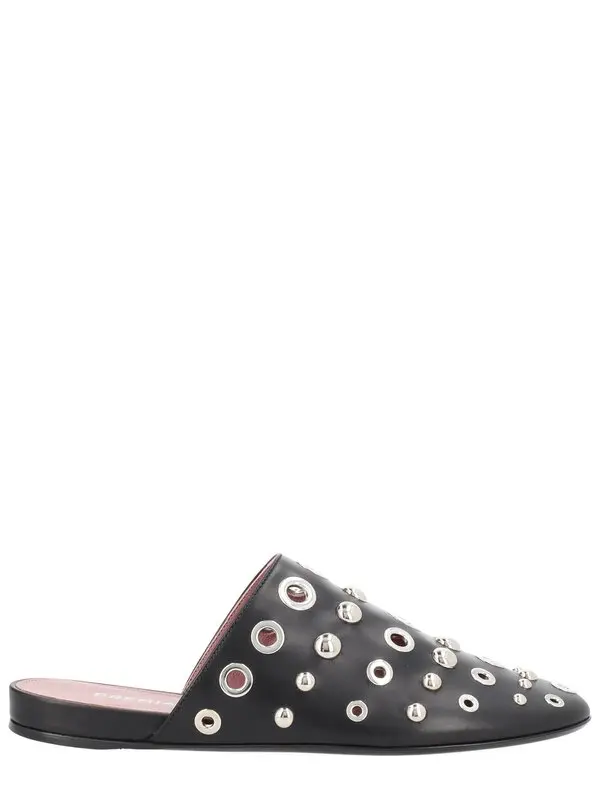 Premiata Leather Studded Slippers