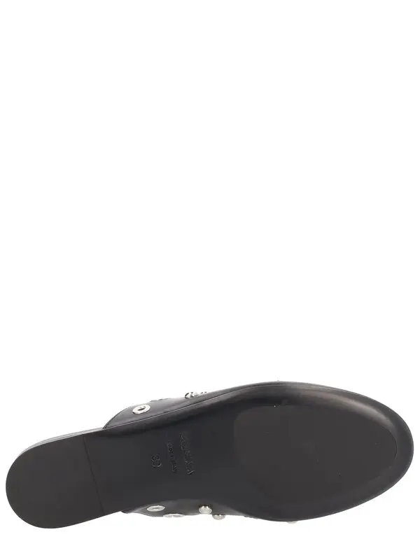 Premiata Leather Studded Slippers