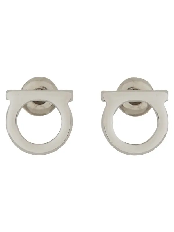 FERRAGAMO Hook Earrings - Silver