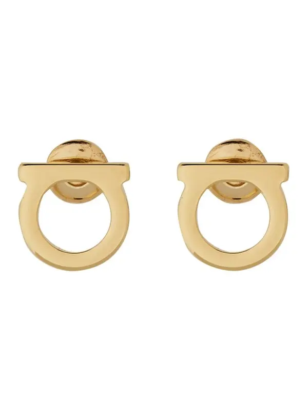 FERRAGAMO Hook Earrings - Gold