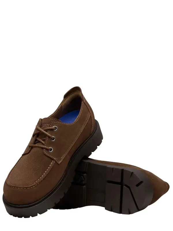 BIRKENSTOCK Highwood Moc Lace Up Loafers - Brown