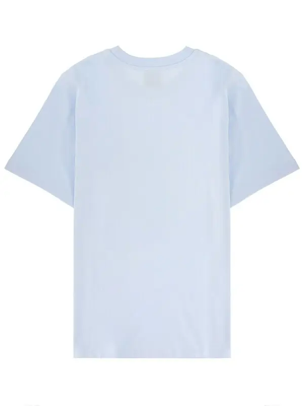 Casablanca T-shirt With Print - Azure