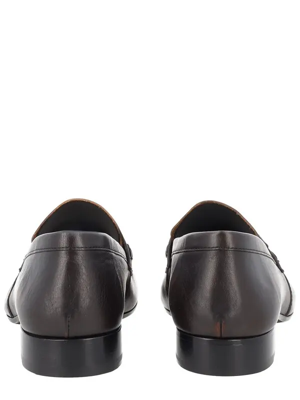 Dries Van Noten Leather Loafer - Brown