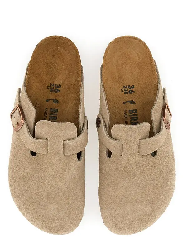BIRKENSTOCK Boston Sabot - Beige