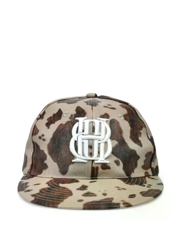 BREATH Horse-print Cap - Neutrals