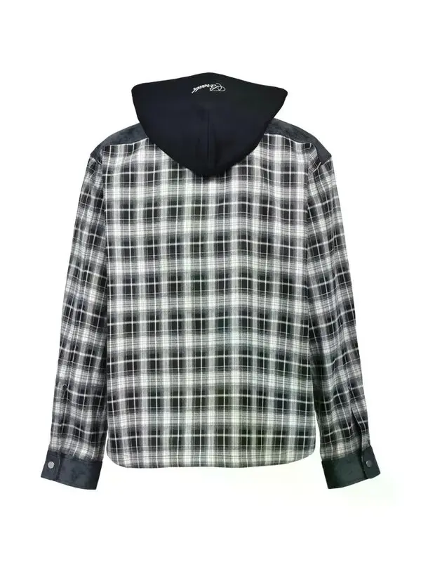 BREATH Hooded Check Shirt