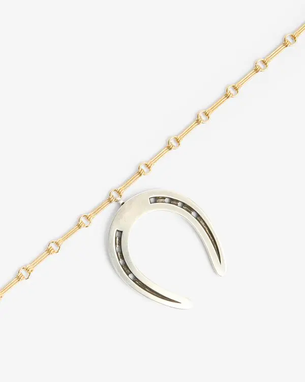 Isabel Marant Byrne Chain Necklace - Gold/silver