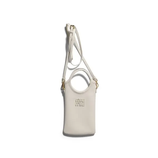Miu Miu Leather Smartphone Case - White